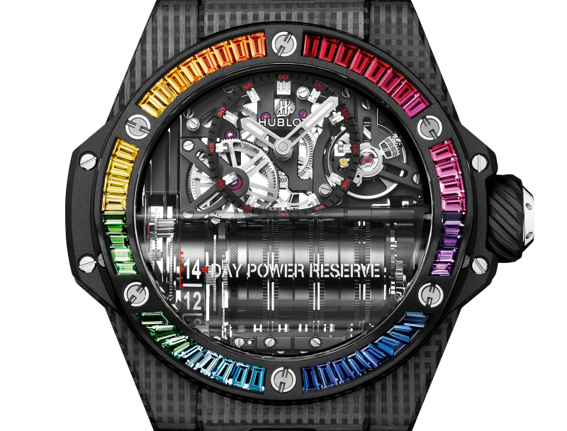 Big Bang MP-11 Power Reserve 14 Days 3D Carbon Rainbow 45 mm | Hublot GB