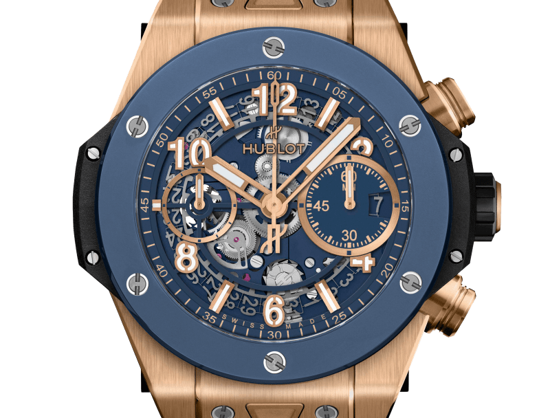 Big Bang Unico King Gold Blue Ceramic 42 mm | Hublot US