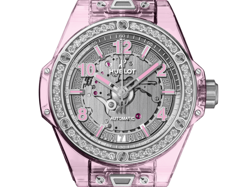 Big Bang One Click Pink Sapphire Diamonds 39 mm | Hublot US