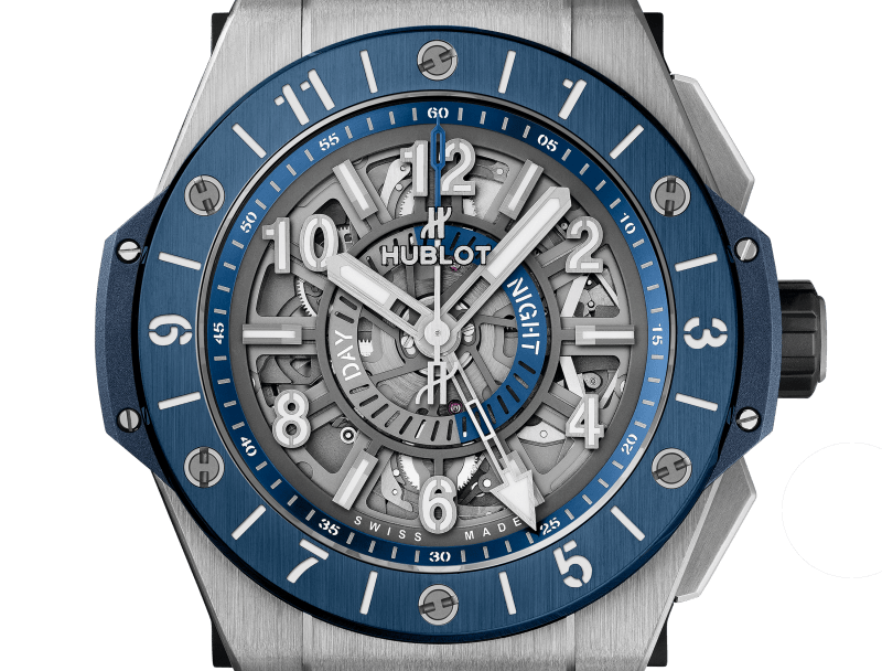 Big Bang Unico GMT Titanium Blue Ceramic 45 mm