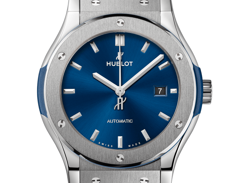 Classic Fusion Titanium Blue 42 mm