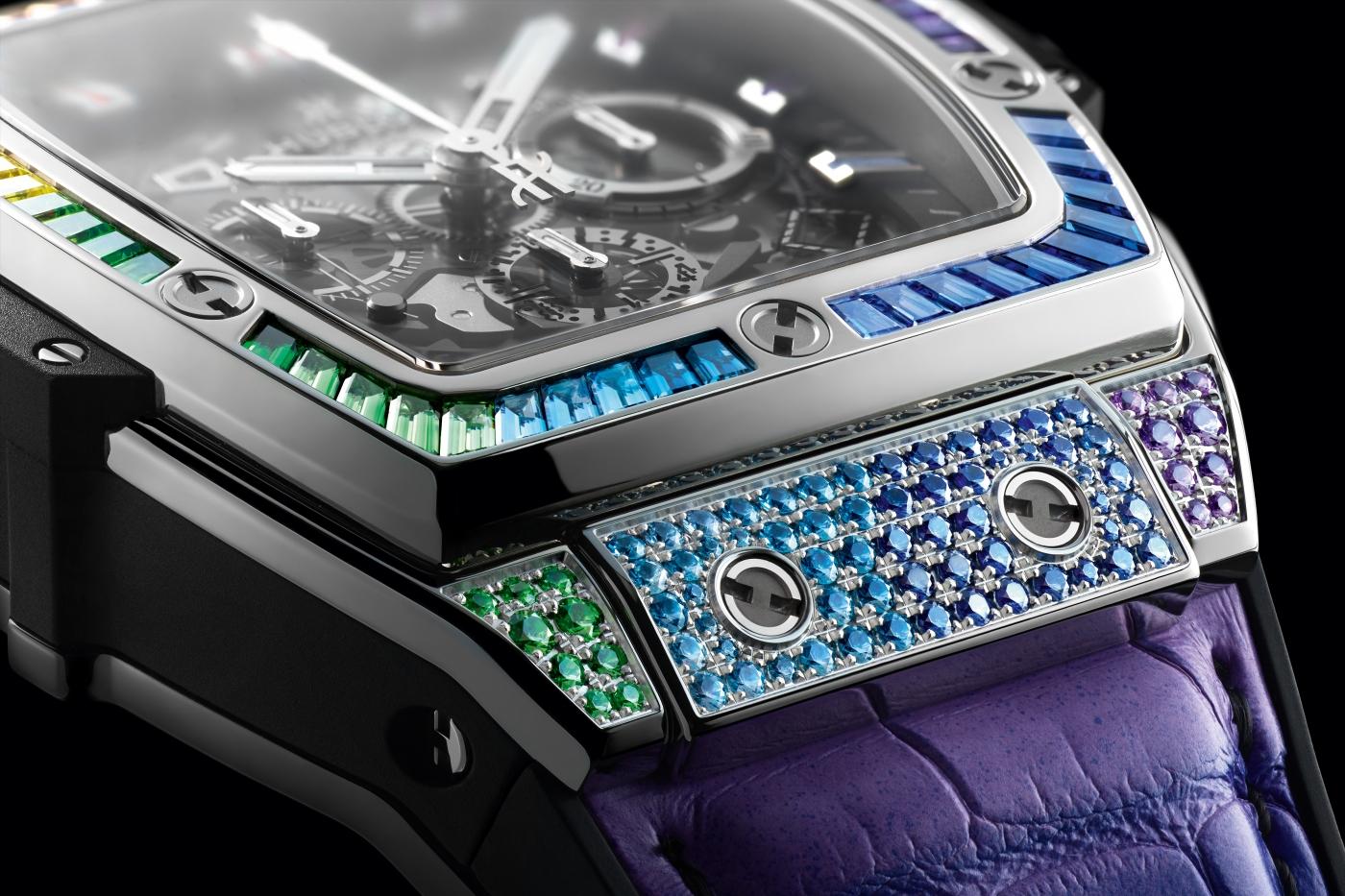 Spirit of Big Bang Titanium Rainbow 42 mm | Hublot US