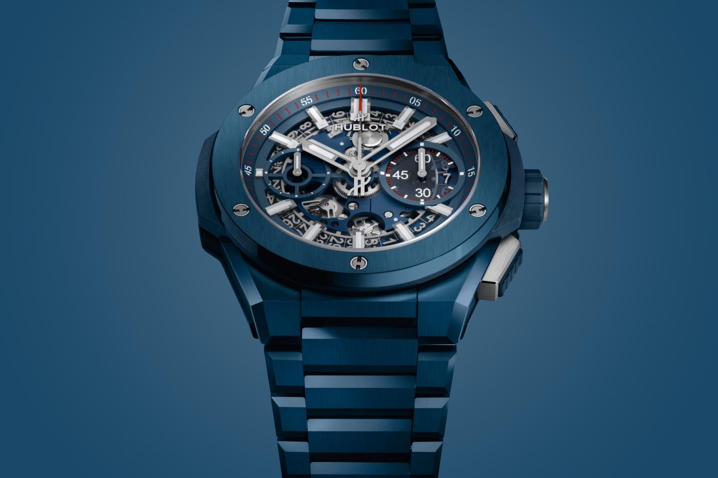 Big Bang Integrated Blue Ceramic 42 mm | Hublot AE