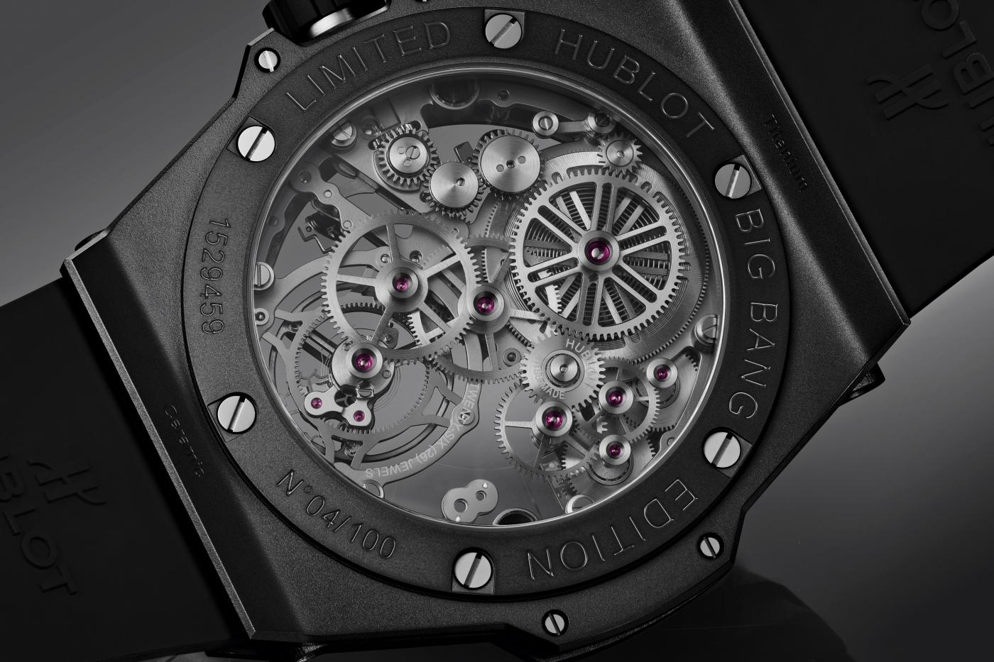 Big Bang Tourbillon Automatic Black Magic 45 mm | Hublot CH