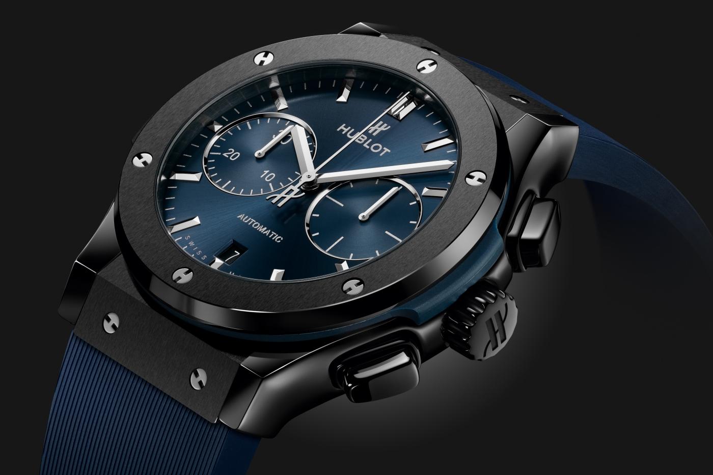 Classic Fusion Ceramic Blue Chronograph 45 mm | Hublot US