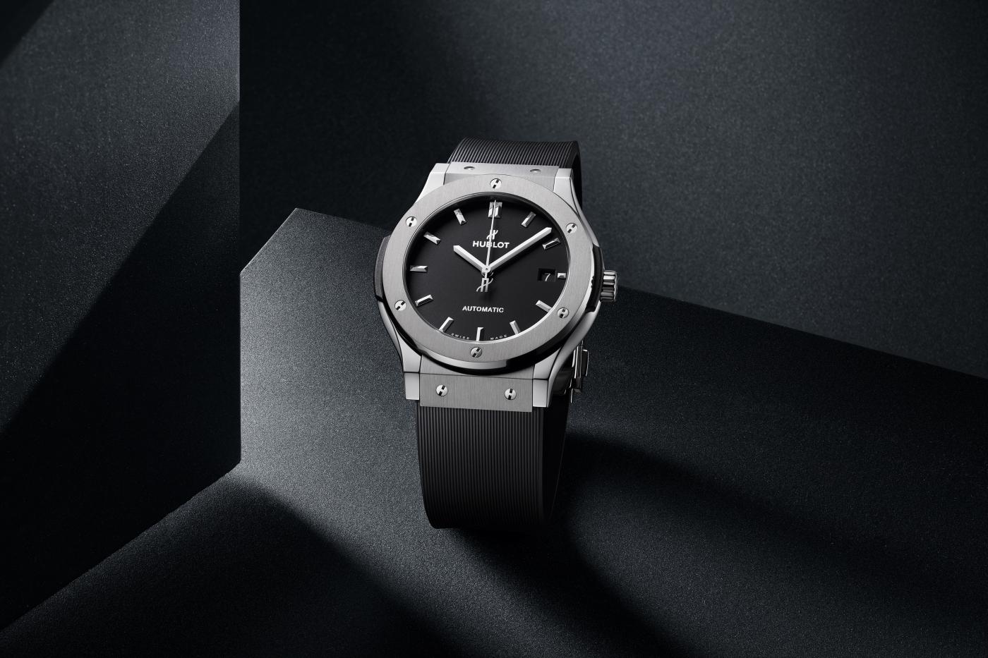 Classic Fusion Titanium on Rubber 45 mm | Hublot US
