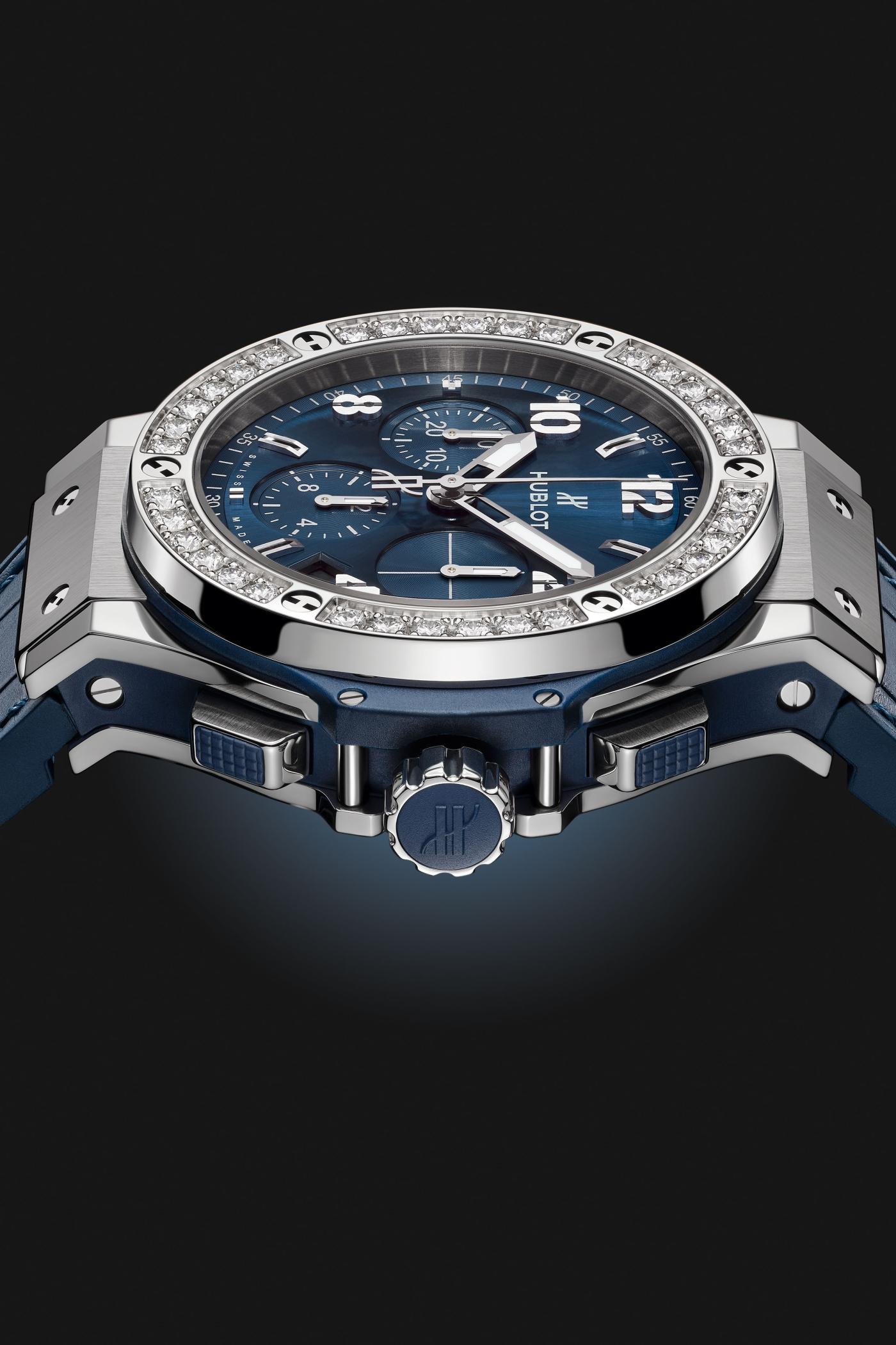 Big Bang Steel Blue Diamonds 41 mm | Hublot MY