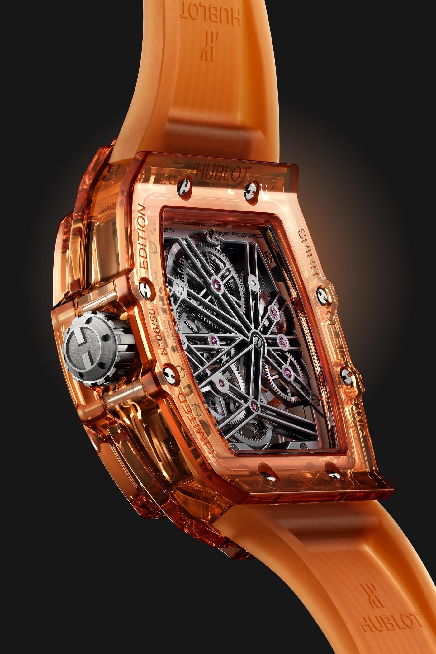 Spirit Of Big Bang Tourbillon Orange Sapphire 42 mm | Hublot NZ