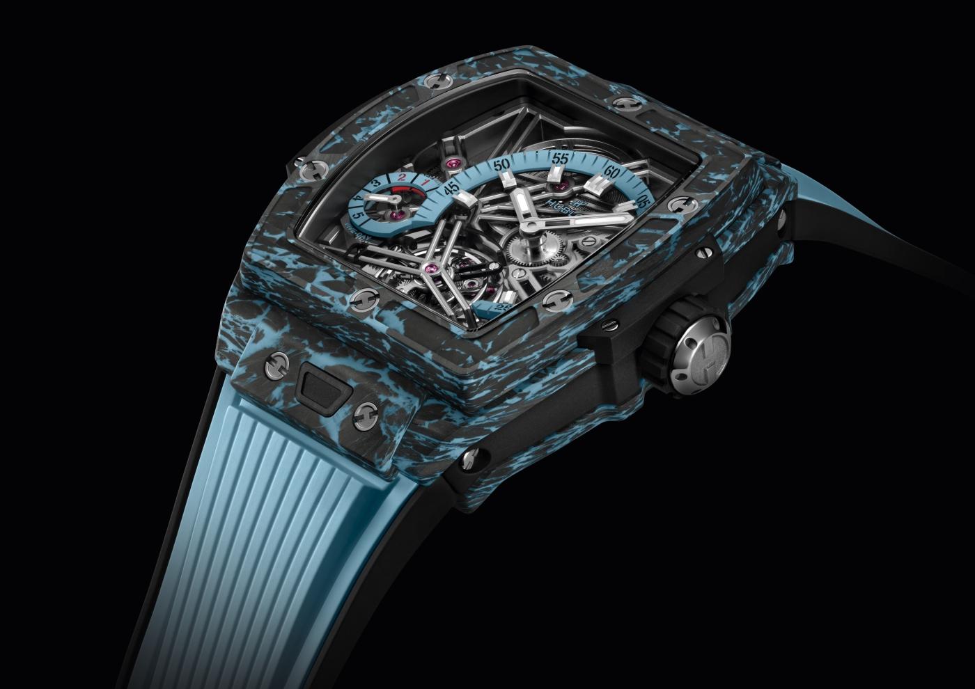 Spirit Of Big Bang Tourbillon Carbon Sky Blue 42 mm | Hublot CH