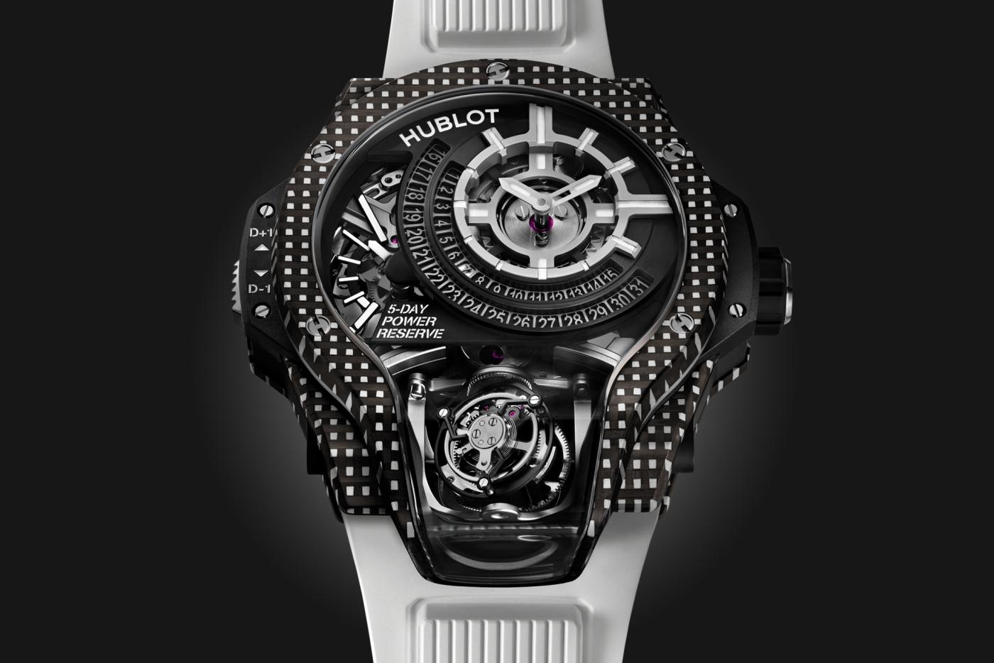 MP-09 Tourbillon Bi-Axis White 3D Carbon 49 mm | Hublot GB