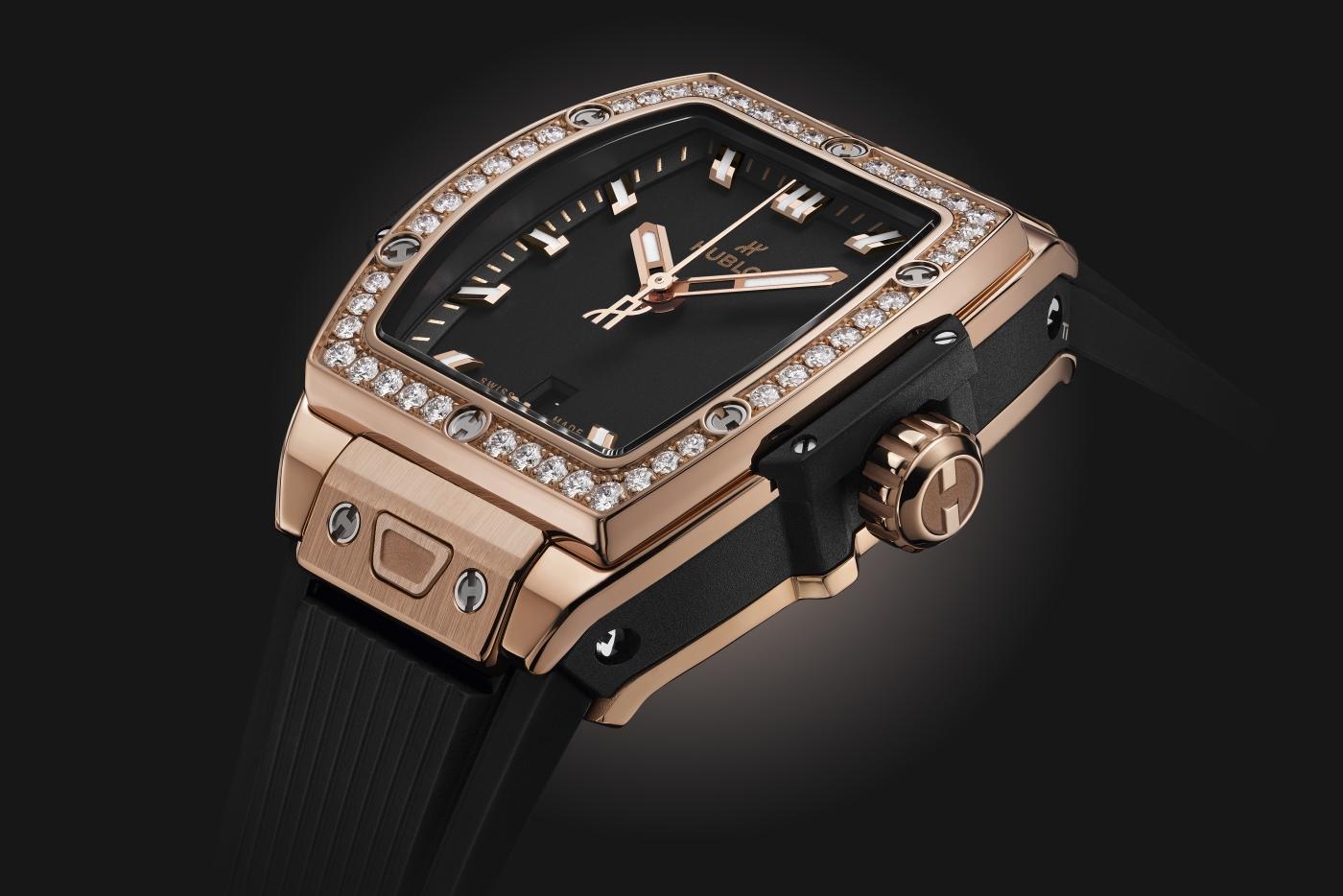 Spirit of Big Bang King Gold Diamonds 32 mm | Hublot ID