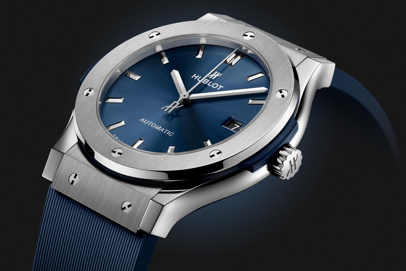 Classic Fusion Titanium Blue 45 mm