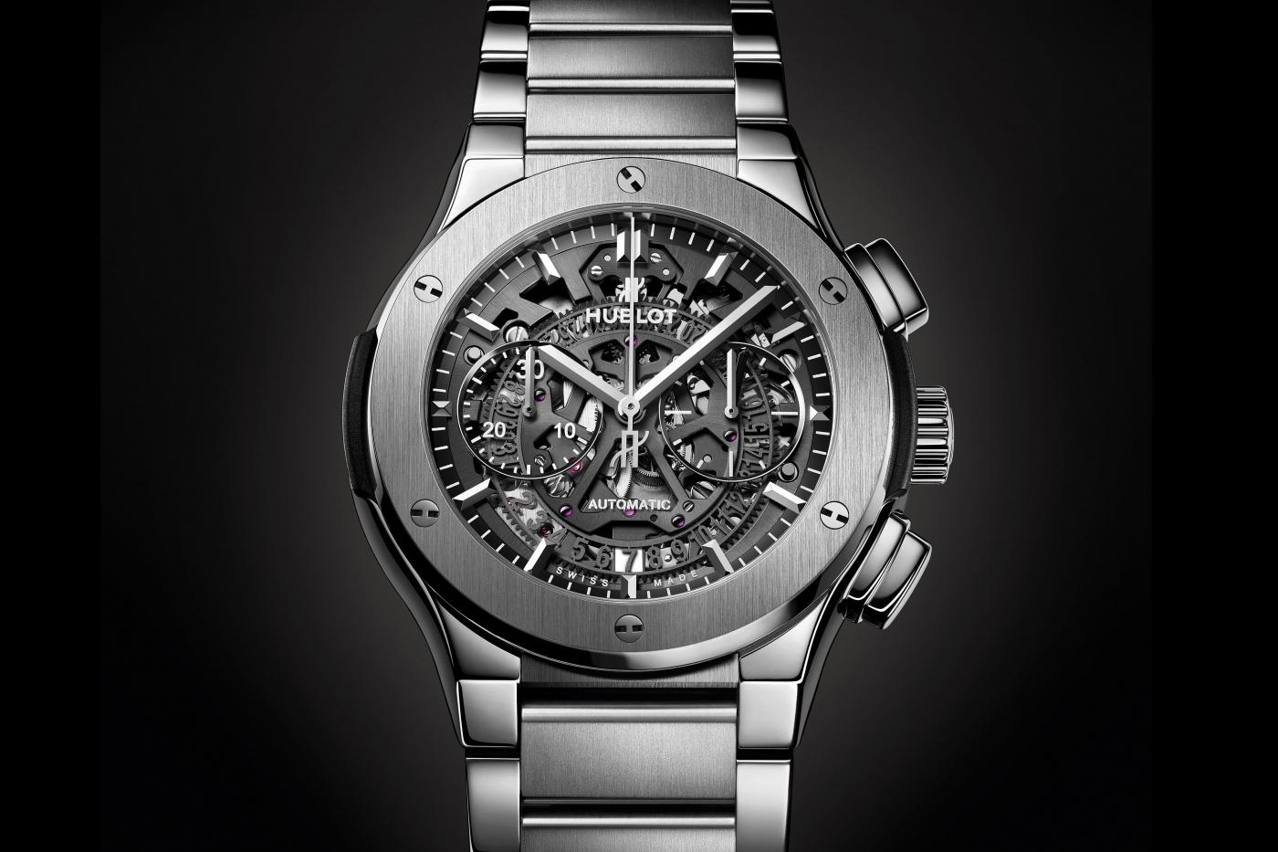 Classic Fusion Aerofusion Titanium Bracelet 45 mm | Hublot HK