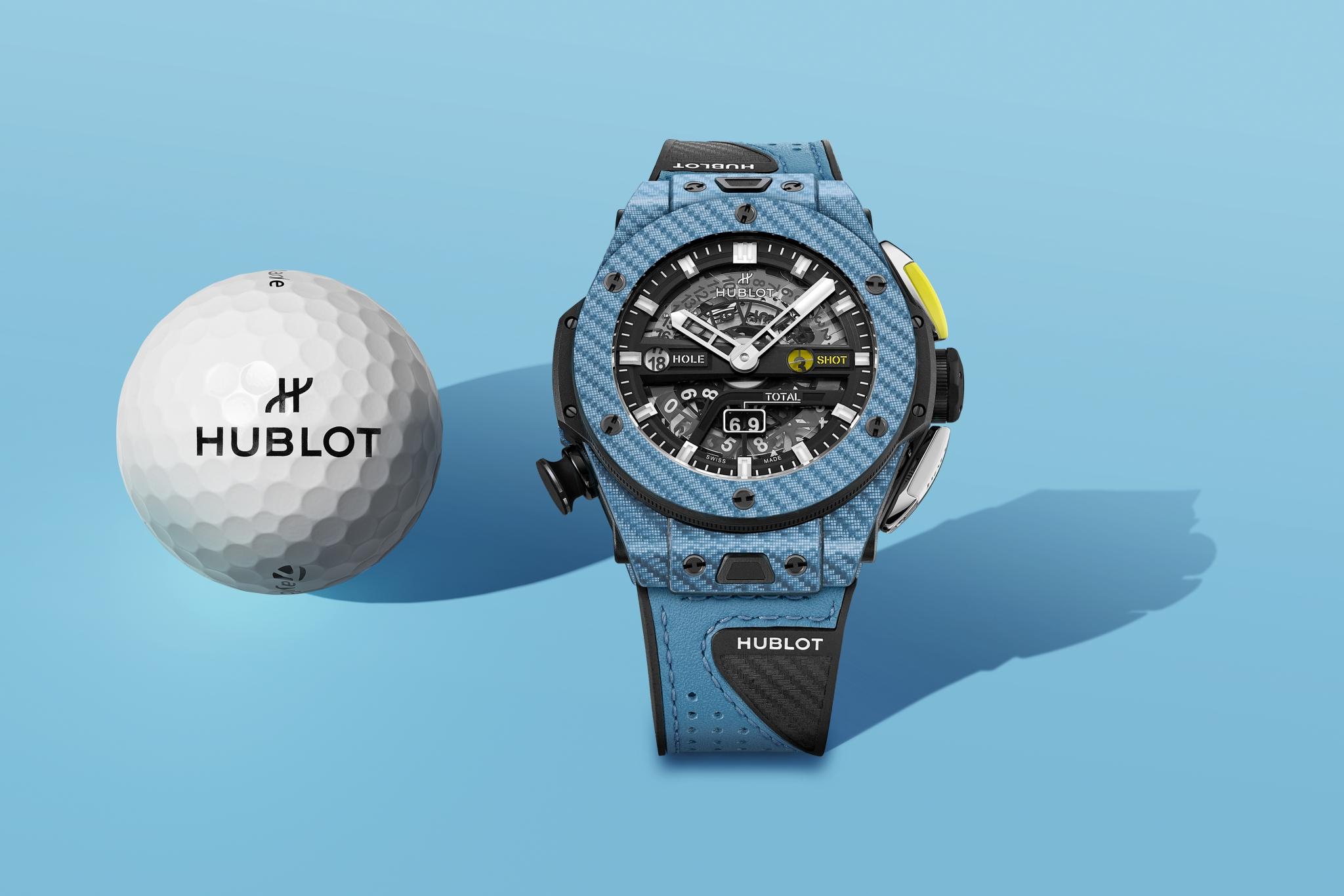 Neue Uhr: Hublot Big Bang Unico Golf Sky Blue Carbon
