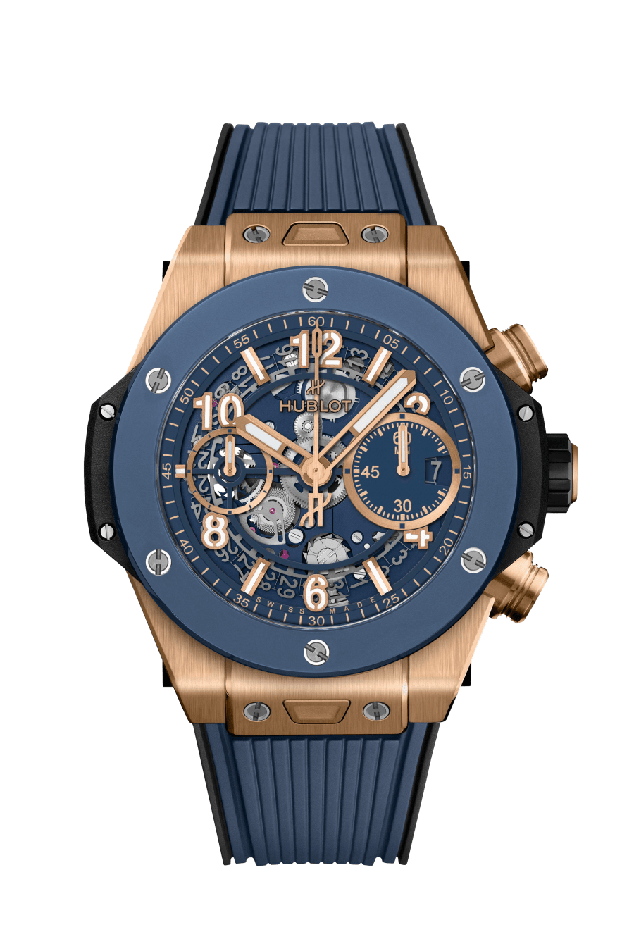 Big Bang Unico King Gold Blue Ceramic 42 mm | Hublot US