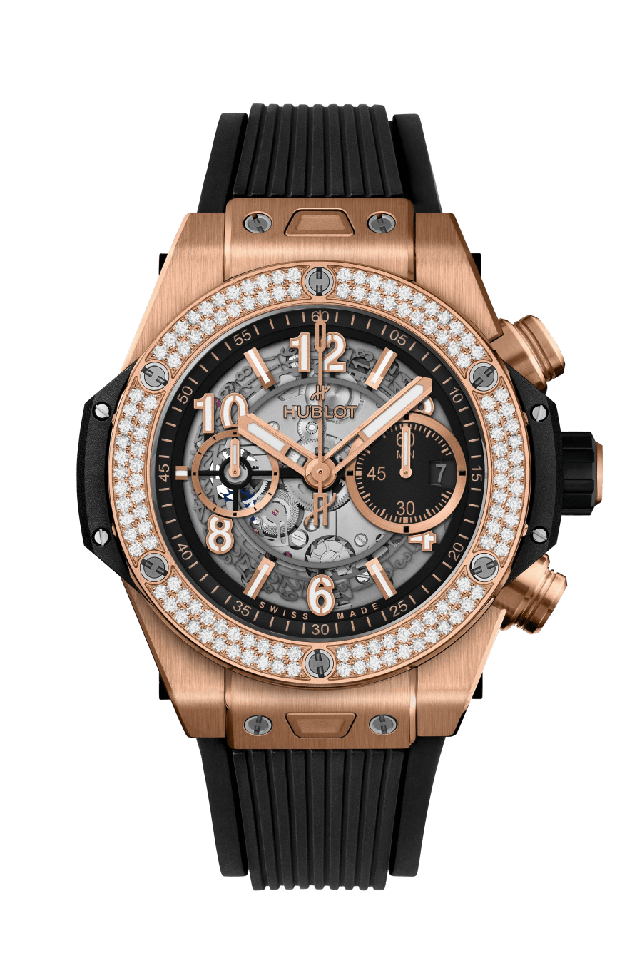 Big Bang Unico King Gold Diamonds 44 mm | Hublot US
